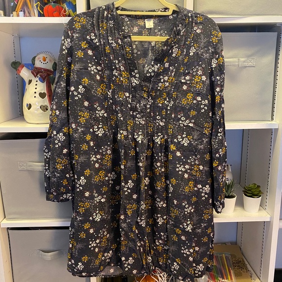 Old Navy | Tops | Floral Tunic | Poshmark
